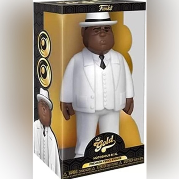 Toys | Funko Gold Notorious Big Premium Vinyl Figure | Poshmark